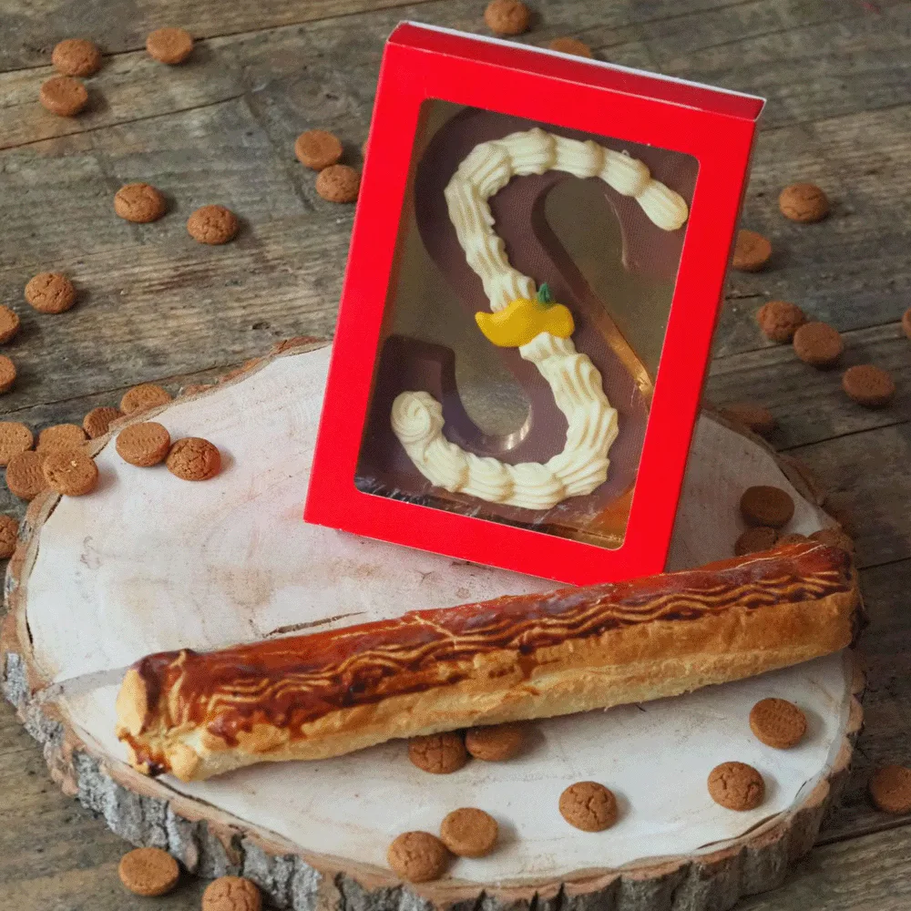 Cadeaupakket Sint – Letter & Banketfeest - Nederlands Patisserie Huis